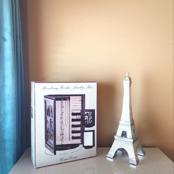 Home Pointe | Storage & Organization | Home Pointe Revolving Wooden ...